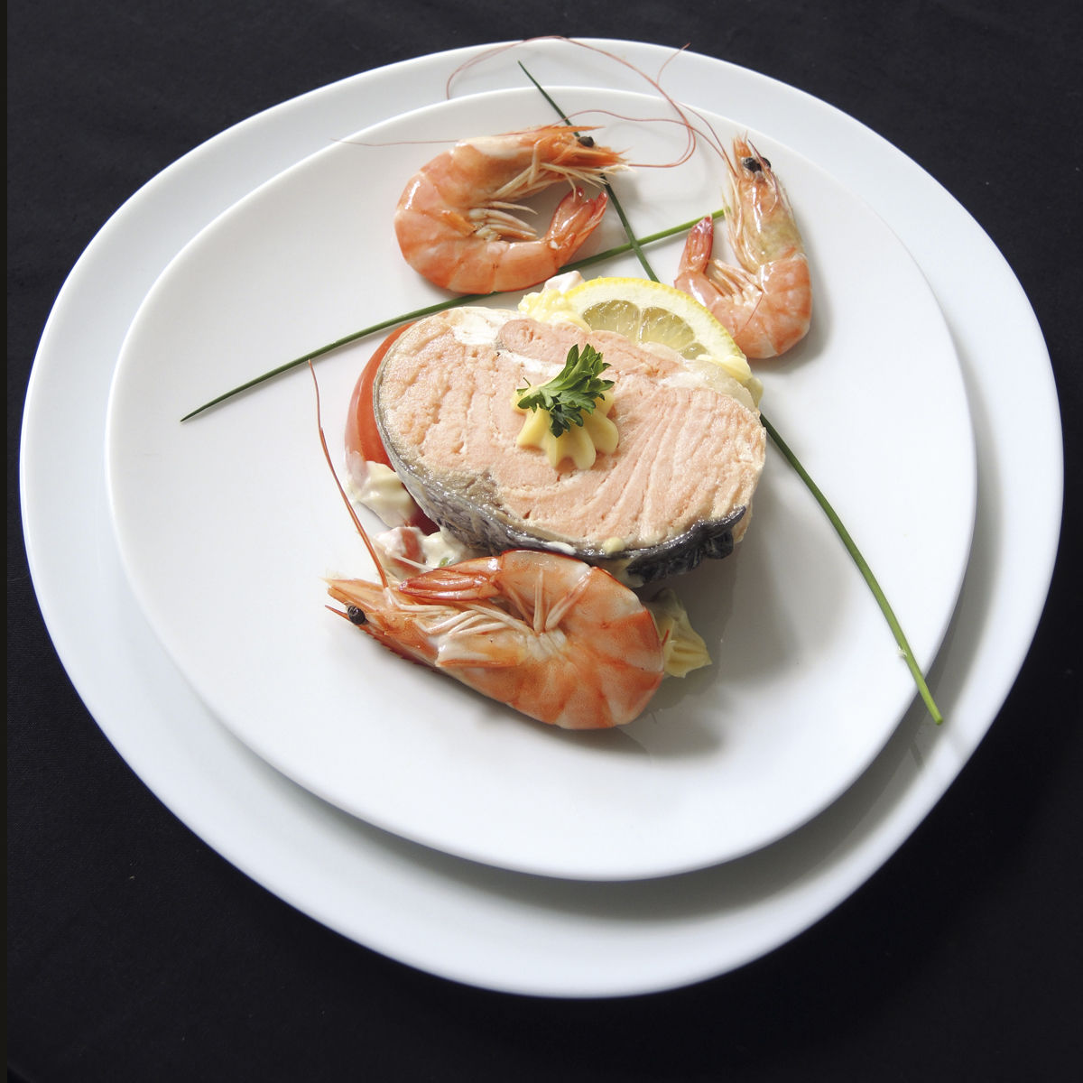 Assiette Blanche à forme Originale - 27cm - Vaisselle Chic et Tendance