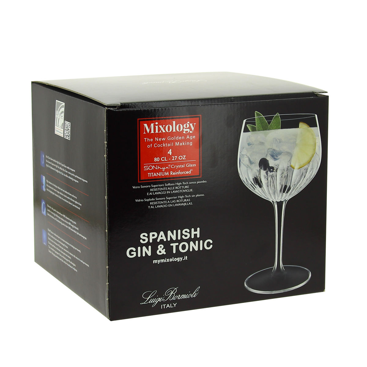 Verre ballon à Gin Tonic, verres à cocktail originaux - Bruno Evrard